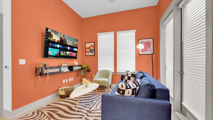 1b1b Lux 1st Flr Apt-2min To Tcu+king Bed+pool+gym - Rivercrest Drive – Fort Worth