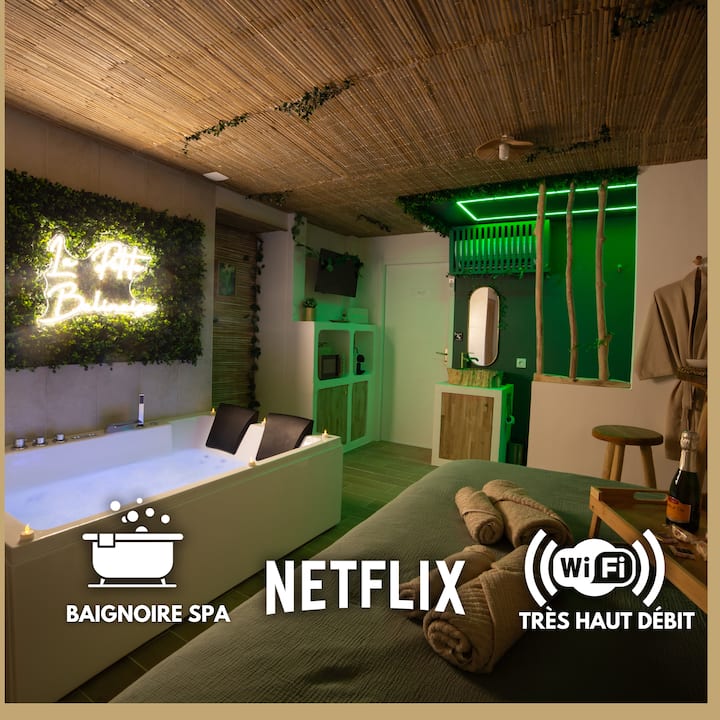 Suite Spa Privée Climatisée La Petite Balinaise - Saint-Vallier