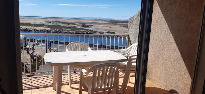 Gruissan Plage , Appartement Vue Sur La Mer - Gruissan