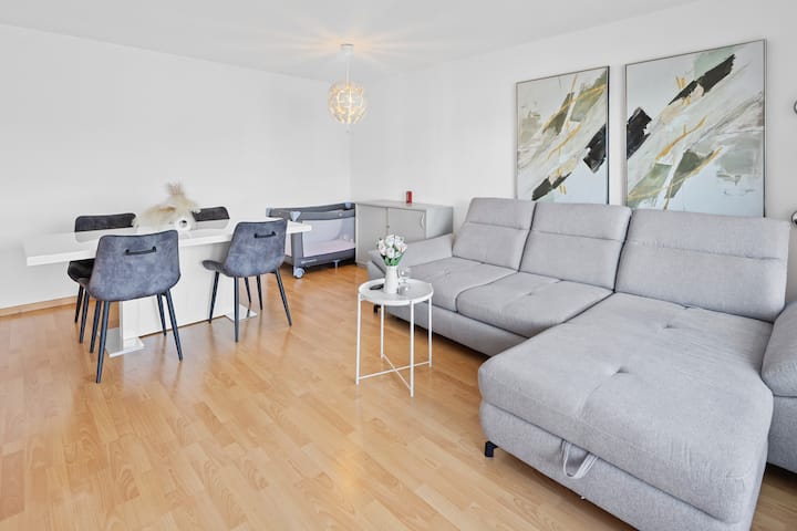 Grosse Wohnung Mit Ausblick & Gratis Parkplatz - Suisse