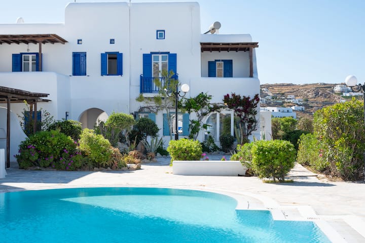 Charisma House Ornos Beach With Pool Best Location - Mykonos