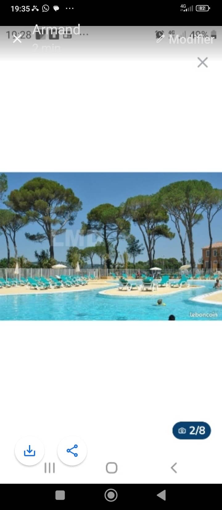 "La Maison Bleue" Piscine Chauffée à L'année - Calvisson