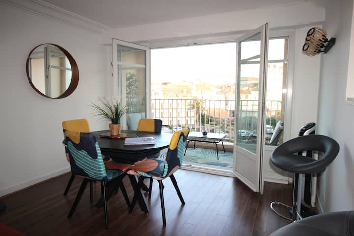 Superbe T3 Balcon, Grande Plage à Quelques Minutes - Biarritz