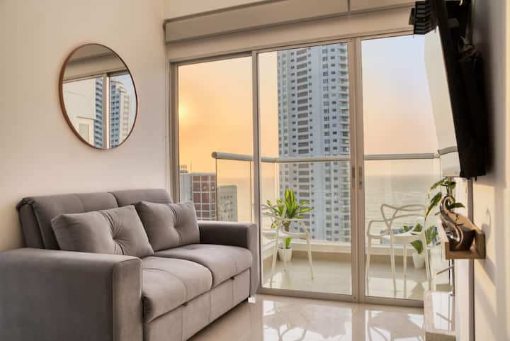 Luxury Sea View Duplex In The Heart Of The City - Cartagena, Colombia