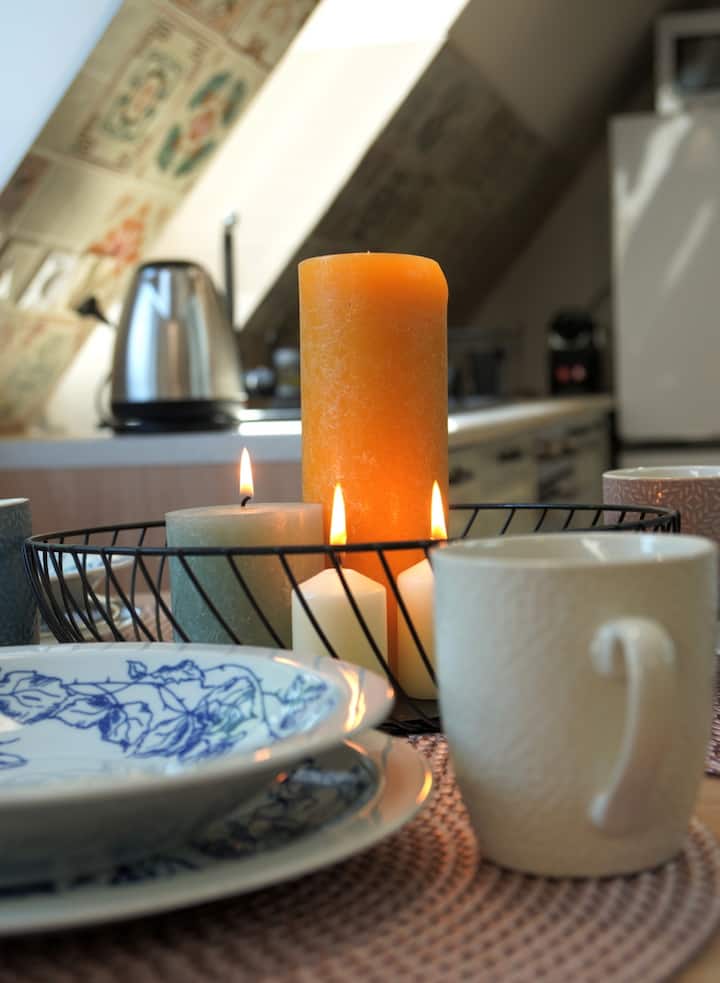 Cozy Attic In Gdańsk - Gdańsk