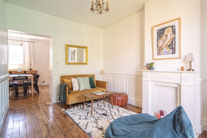 Chic & Serene Retreat Steps From Buttes-chaumont - Paris