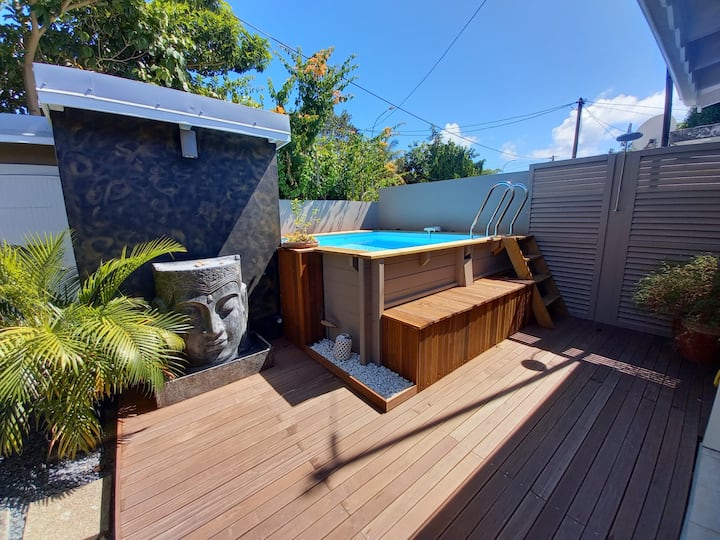 Spacieuse Maison Créole à 5 Mn à Pieds De La Plage - Guadeloupe