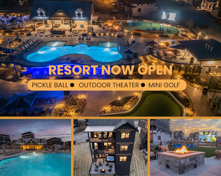 New Lux | Free Waterpark | Views | 1 Mile To Pkwy - Sevierville, TN
