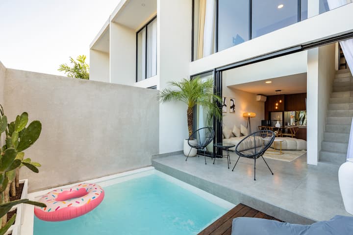 4 Mins To Beach/finns/atlas - 1 Bd Luxe Pool Loft - Canggu