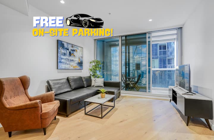 2bathrooms| Onsite Parking, Balcony, Pool (S324a) - Melbourne