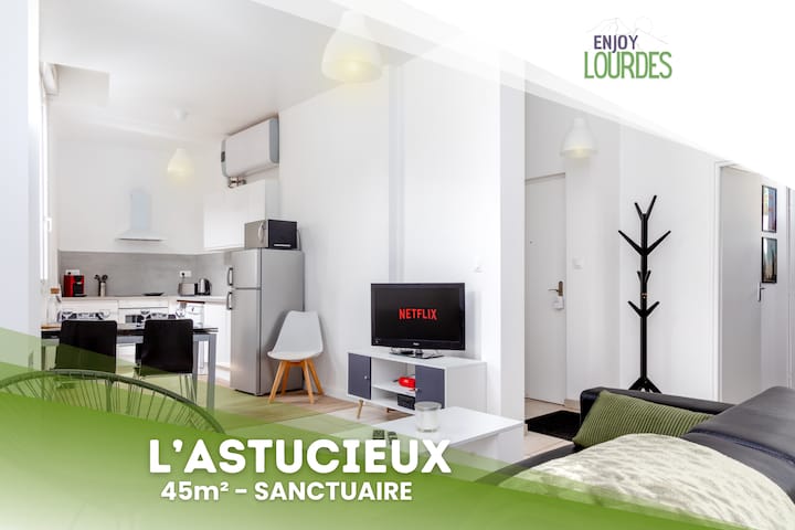 [L'astucieux] Confortable Appartement 5 Personnes - Lourdes