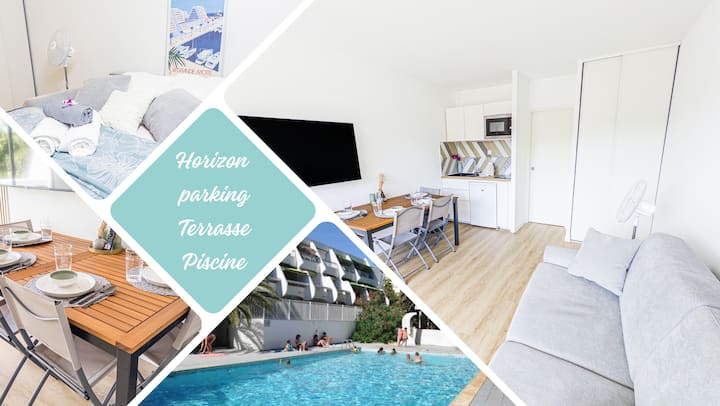 Horizon Wifi Piscine Clim Parking Cosy - Port Camargue