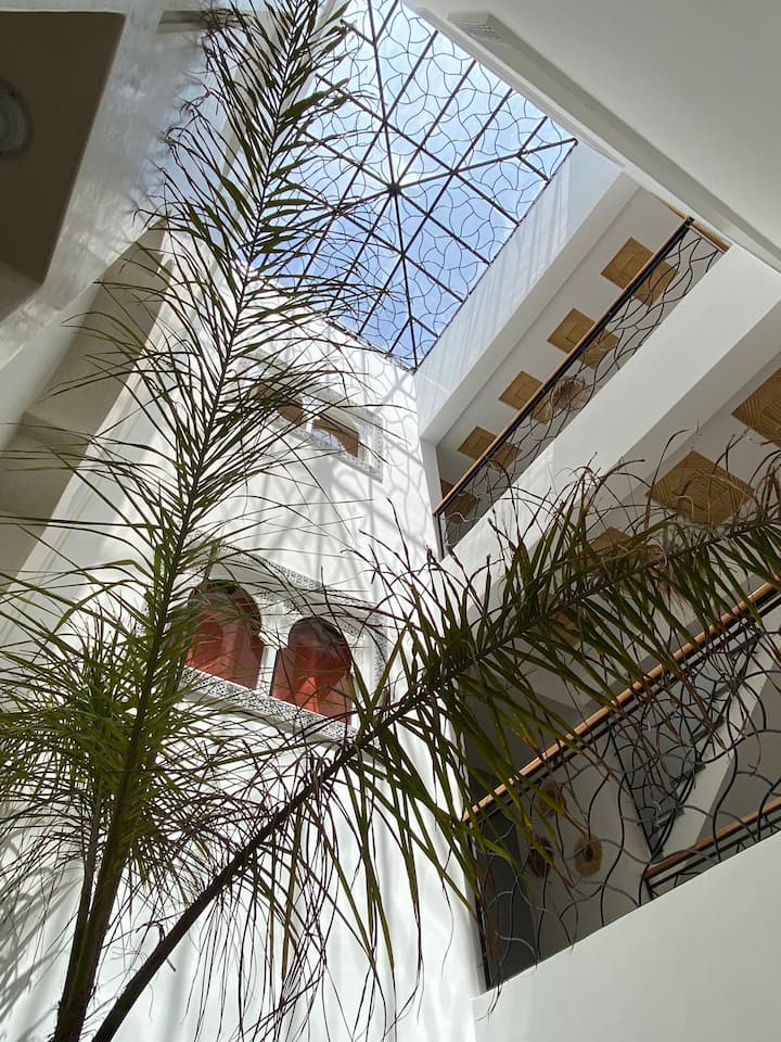 Superbe Maison Esprit Riad 8 Pers Centre Agadir - Agadir