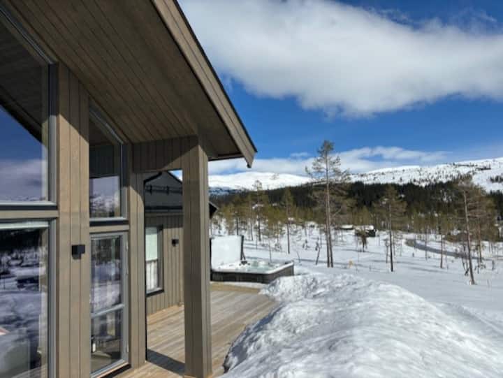 Ny Hytte øVerst På Turufjell Med Jacuzzi & Utsikt - Norway