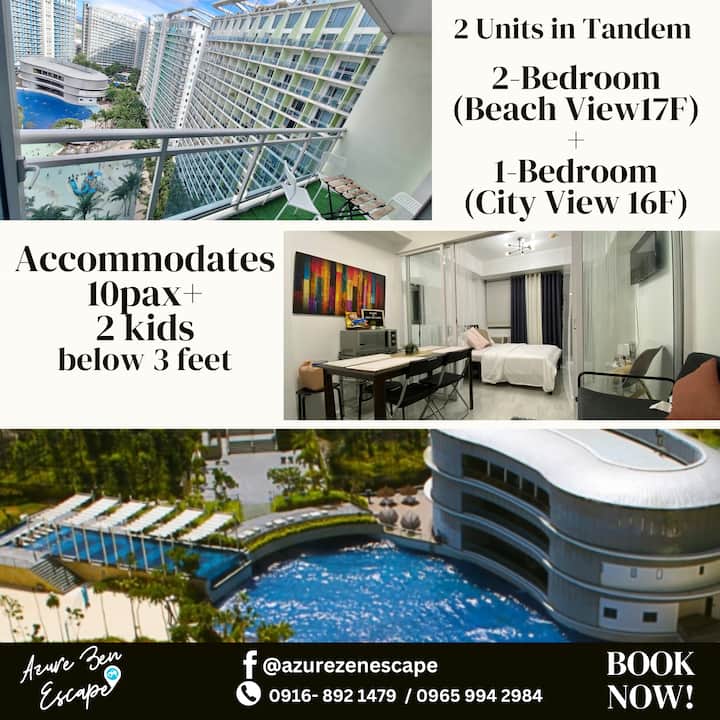 2br+1br Beach Inspired Condotel - Parañaque