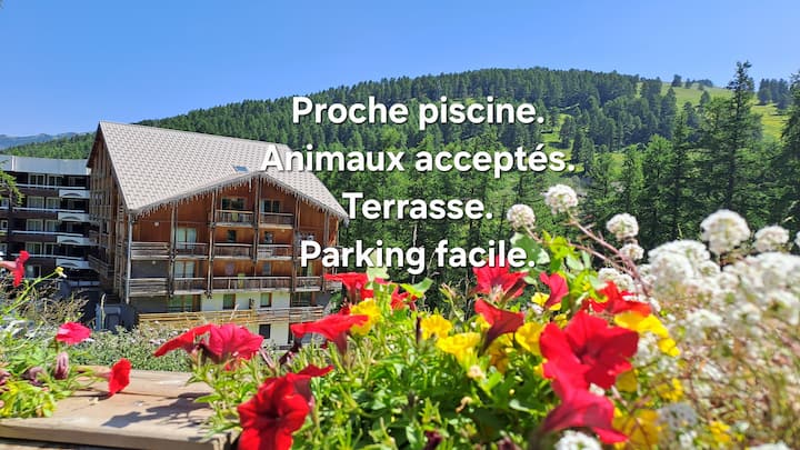 T3, Pied Des Pistes, Proche Piscine. - Vars