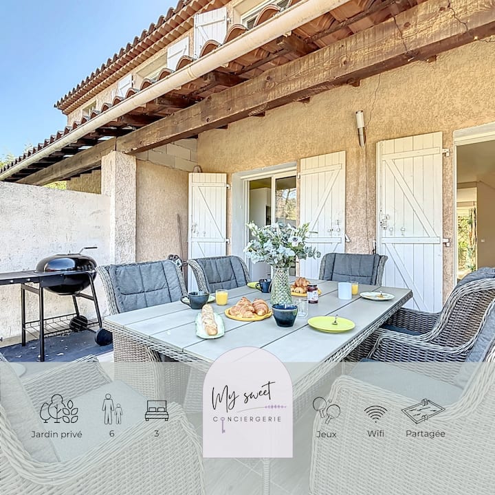 Valbonne Villa Jardin Privé & Piscine Partagée - Valbonne