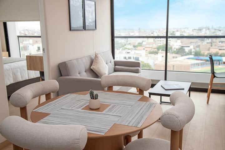 Apt W/ City Views Barranco Roost_llama - Lima