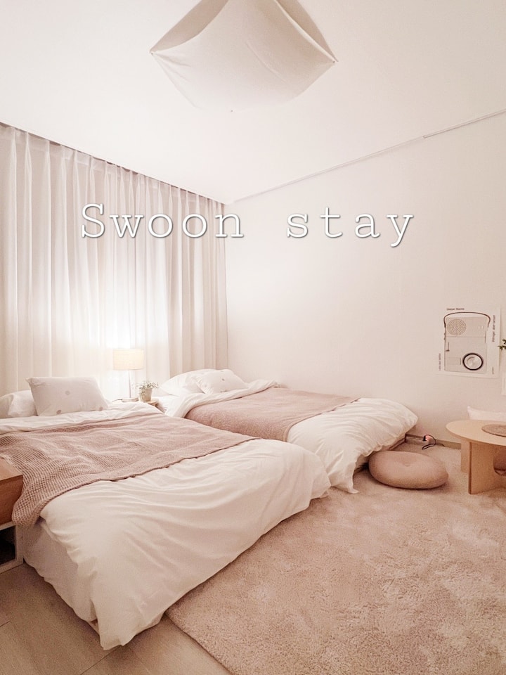 [Swoonstay]netflix/coffeefree/강남15분/홍대25분/명동27분 - South Korea