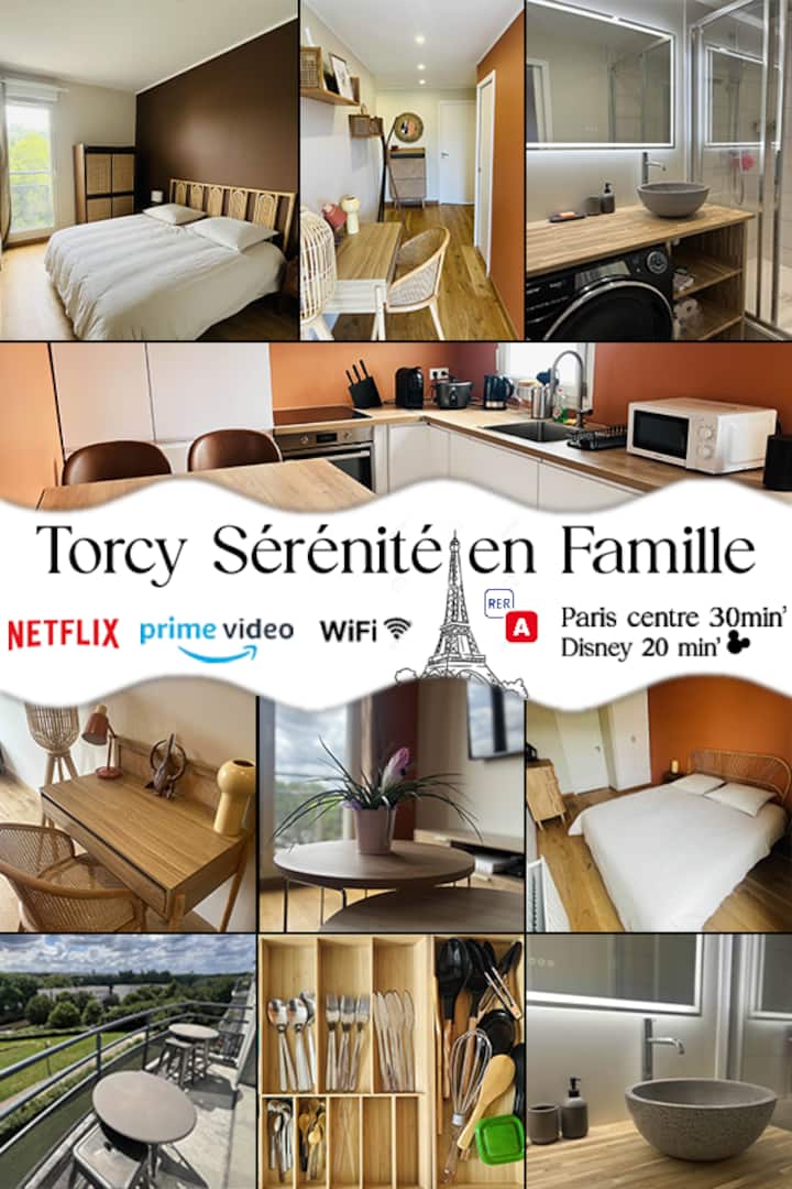 Appart De 2 à 4 Personnes Proche De Disney / Paris - Torcy