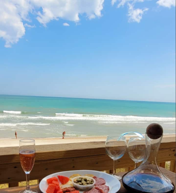 Oceanfront | Dolphin Views | 3 Decks! - North Topsail Beach, NC