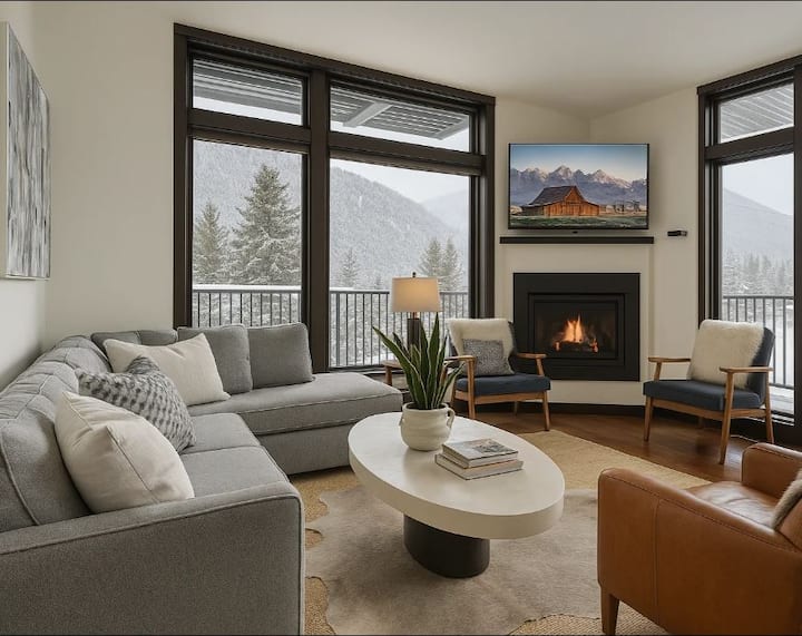 Luxury Condo In Town With Shuttle To The Mountain - Jackson, WY