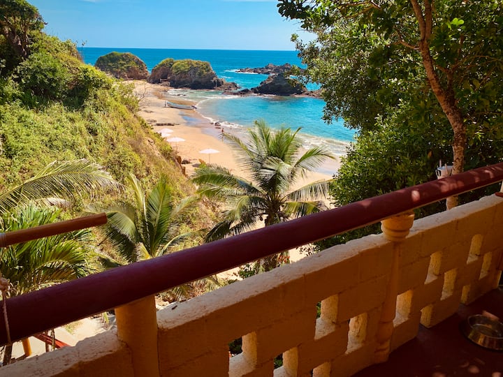 La Barca #6: Ocean & Garden View Apartment - Mazunte
