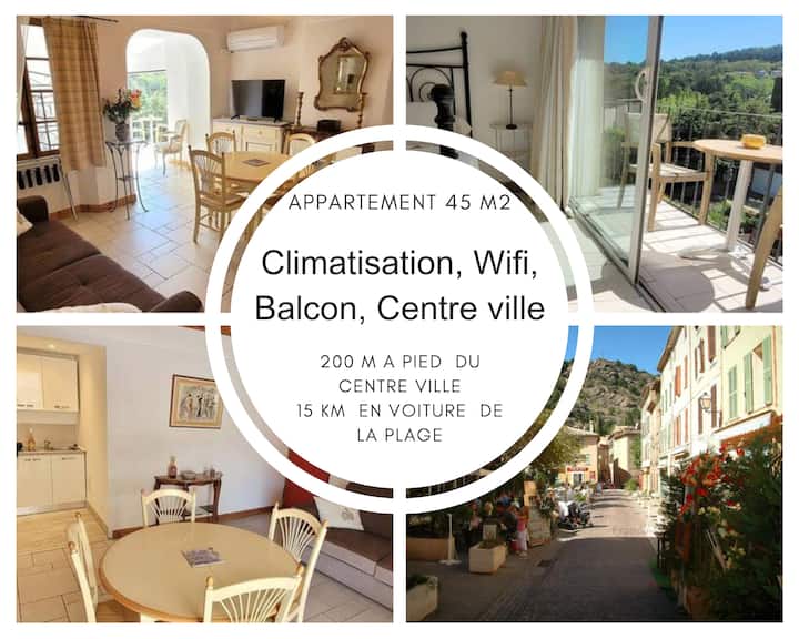 Appartement Lumineux Avec Balcon Au Soleil - 3* - La Garde-Freinet