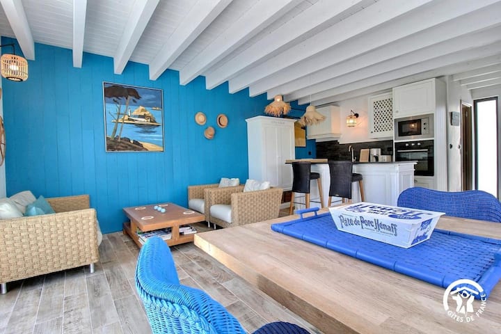 La Maison Bleue By Domaine De Colomban, Jardin - Carnac