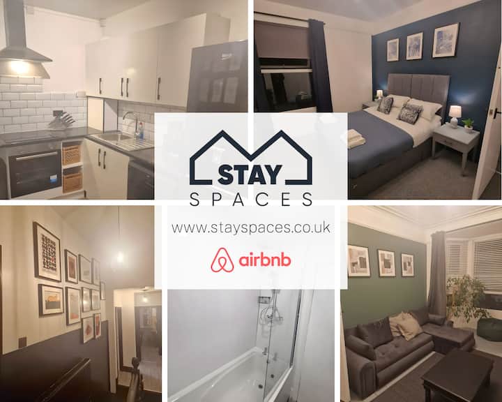Flexible-stay Apt, Sleeps 6, City Gem, Parking - Exeter Airport (EXT)