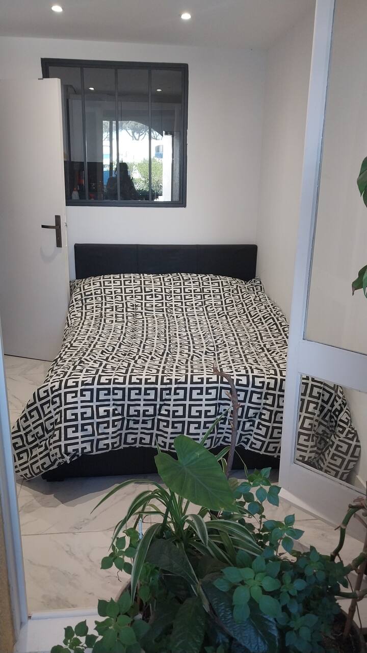 Appart T3 6couchages, Parking,terrasse.150m Plage - La Grande-Motte