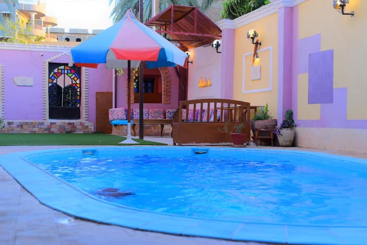 Nileview Cozy Room With Pool, Luxor - Luxor