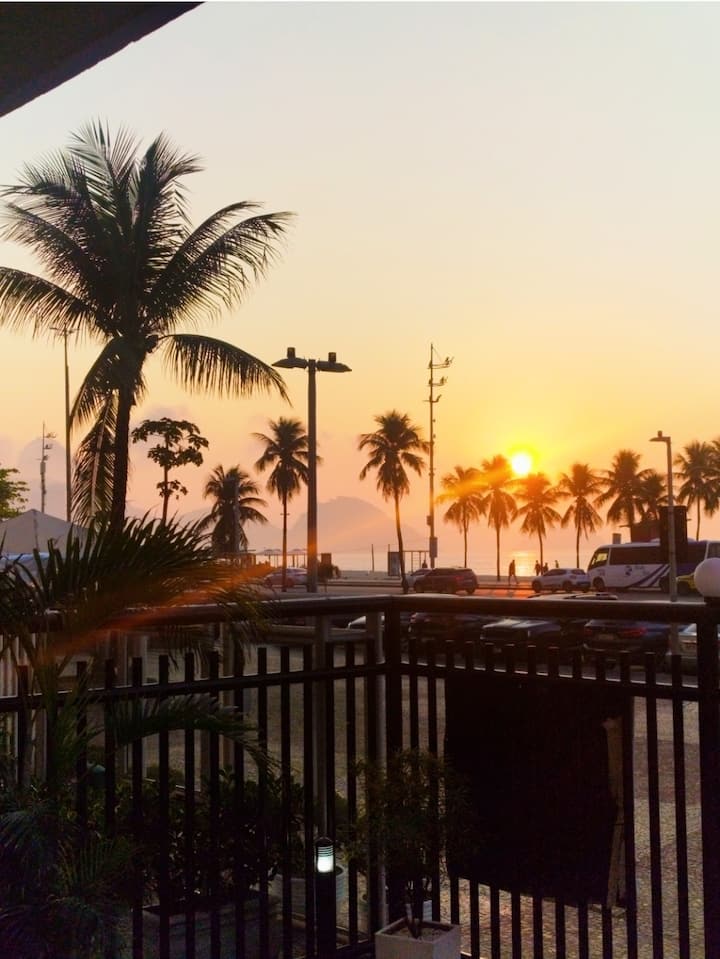 #104- Quarto/sala - Linda Vista Frontal P/praia. - Ipanema