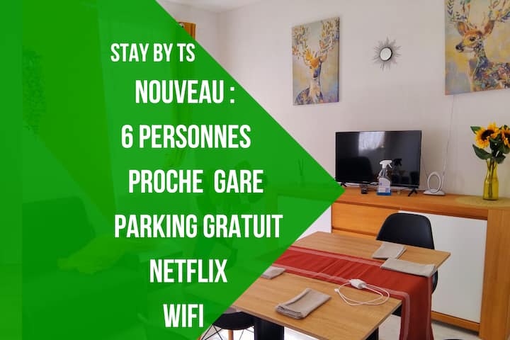Staybyts-le Nid Perché-3-prochegare-wifi-netflix - Mulhouse