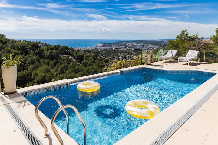 Vistas Al Mar Y Piscina Privada - Sitges