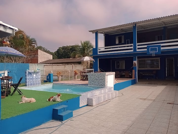 Casa Pra Família Muito Espaço. - Peruíbe
