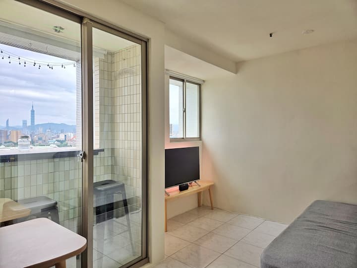 [Sky Lounge] 3 Mins To Mrt｜high Floor - Taipei