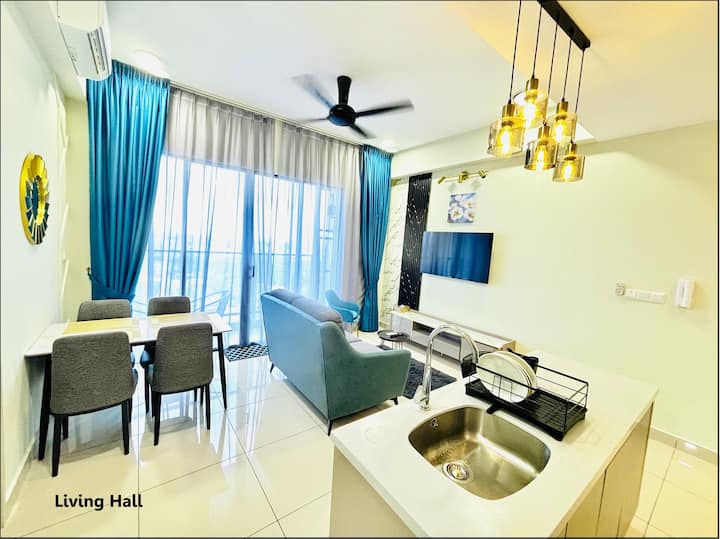 Skystays360 60th Floor 2room 2bath Close To Klcc - Kuala Lumpur