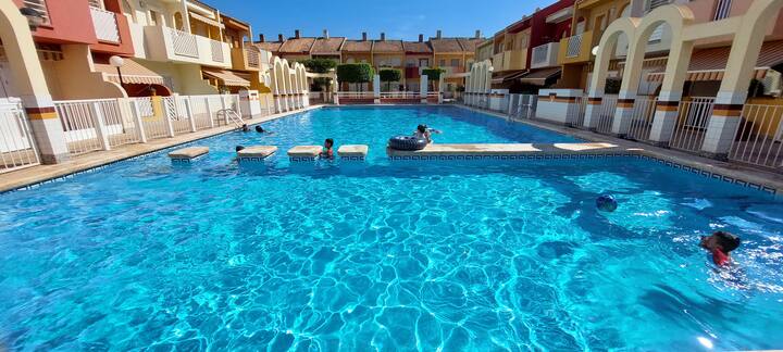 Casa Del Sol: Pool And 600 M From The Beach - San Pedro del Pinatar
