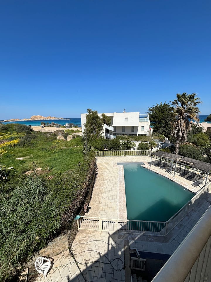 La Piscine - Appt Pour 6 Climatisé Avec Piscine - L'Île-Rousse