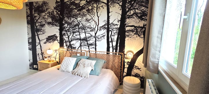 Gite "Les Saules" - Lit Queen Size - Vue éTang - Le Touquet-Paris-Plage