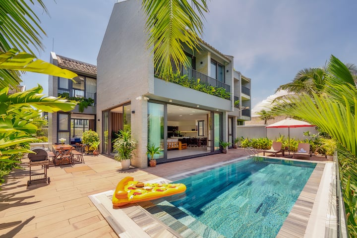 3brs Pool Villa*boat Dock*riverside - Hội An
