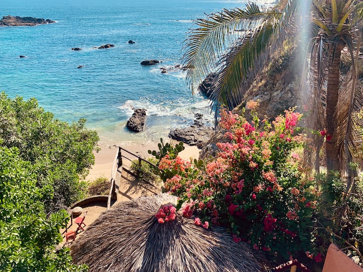 La Barca #10: Ocean View Apartment With Ac - Mazunte