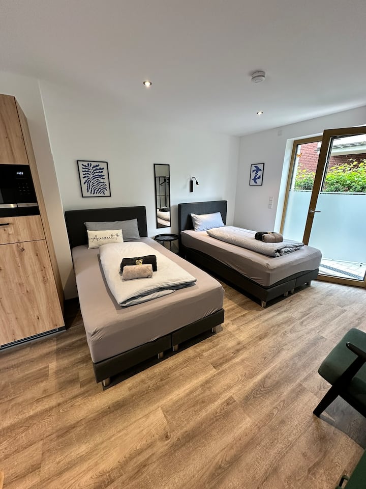 Stilvolles Studio Mit 2 Einzelbetten – Nl-grenze - Losser