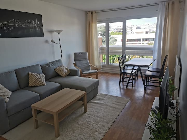 F3 Composé De 2 Grands Lits + 1 Grand Canapé Lit - Essonne