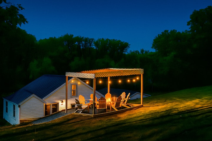 River Bound•hot Tub, Firepit, Close Snp, Game Room - Shenandoah, VA