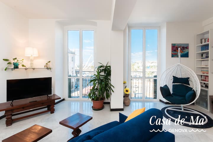 Casa De' Ma'-grande Maison De Luxe Devant Aquarium - Genova