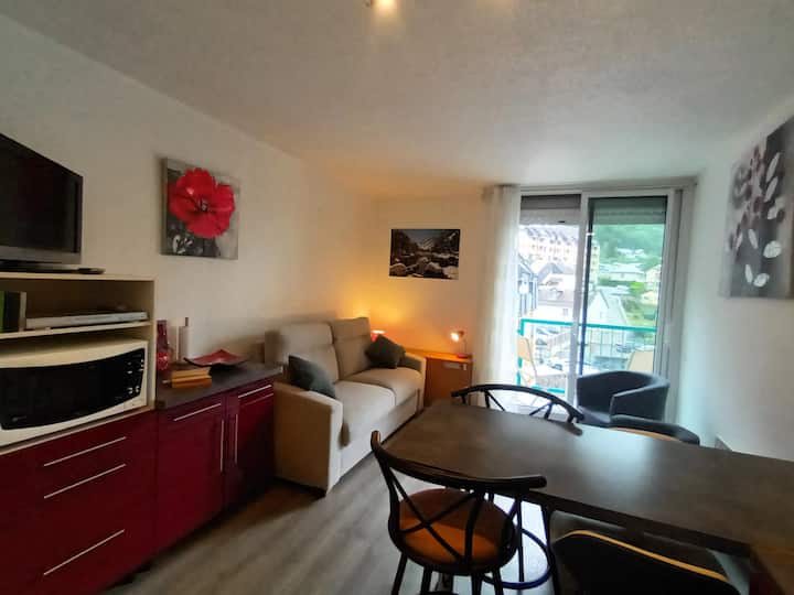 Studio, Balcon,300m Télécabines, Thermes, Centre - Cauterets