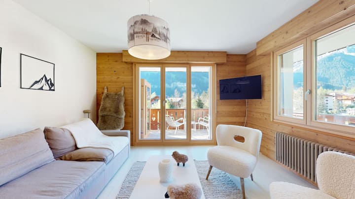Appartement Alpin Moderne Avec Sauna - Les Crosets (Val-d'Illiez)