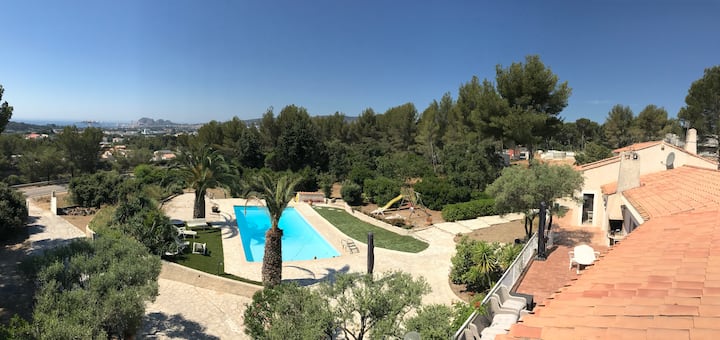 Appartement 1 Chambre+ Piscine La Ciotat Ceyreste - Cassis